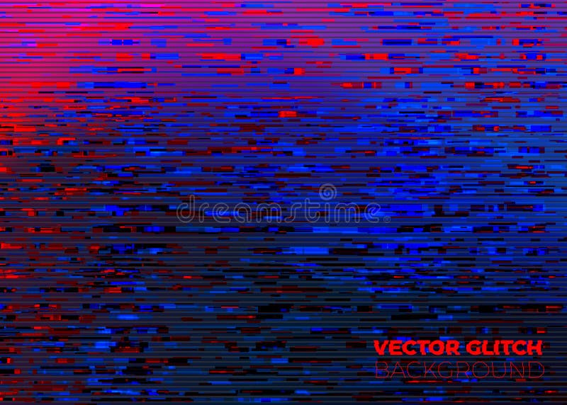 Vector Glitched Noise and Distorted Background Stock Vector ...