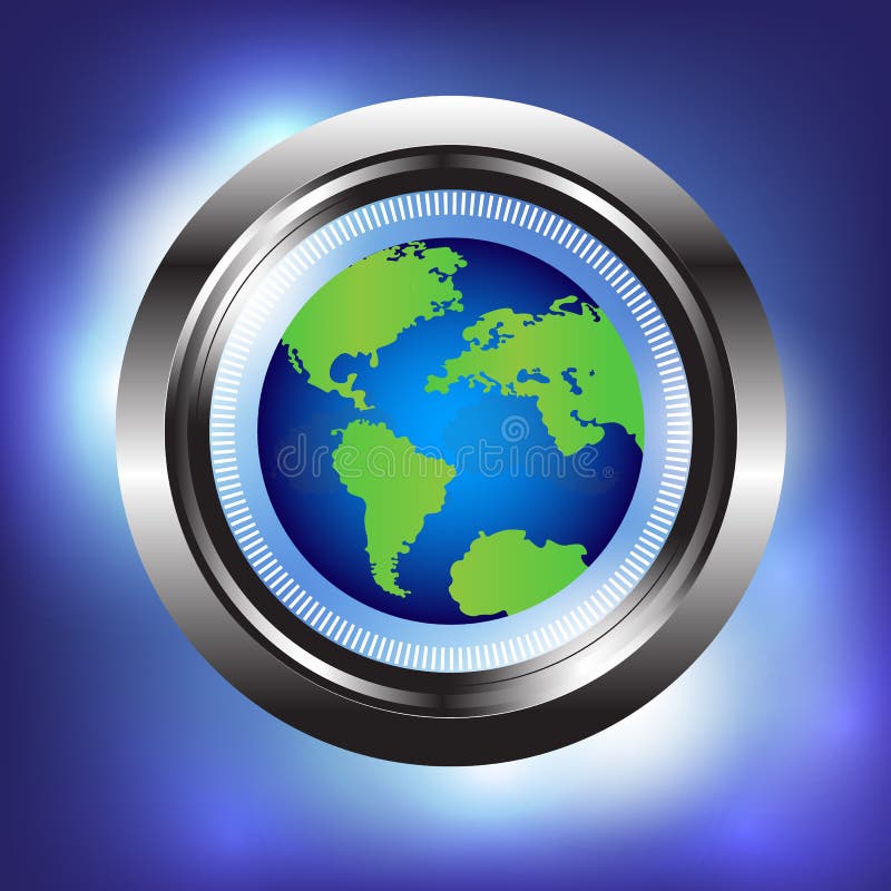 Vector Abstract Technology Blue Circle on White Background. Stock ... Vector Abstract Technology Blue Circle on White Background. Stock ...