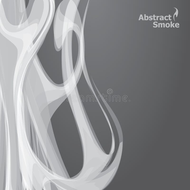 Vector Abstract Gray Smoke Grunge Background. Stock Vector ...