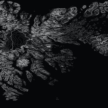 Vector Abstract Grayscale Earth Relief Map Stock Illustrations – 18 ...