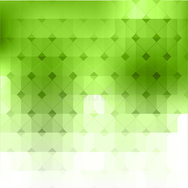 Vector Abstract Green Geometric Background Stock Illustration ...