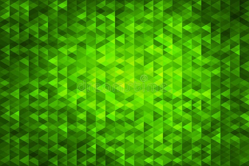 Vector Abstract Geometric Green Gradient Background with Triangles ...