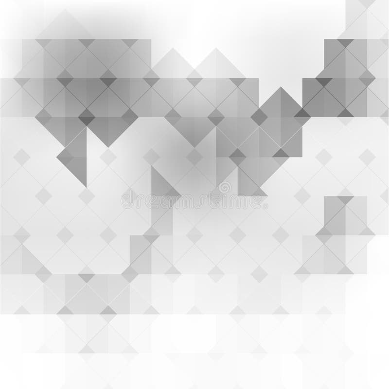 Vector Abstract Grey Geometric Background Stock Illustration ...