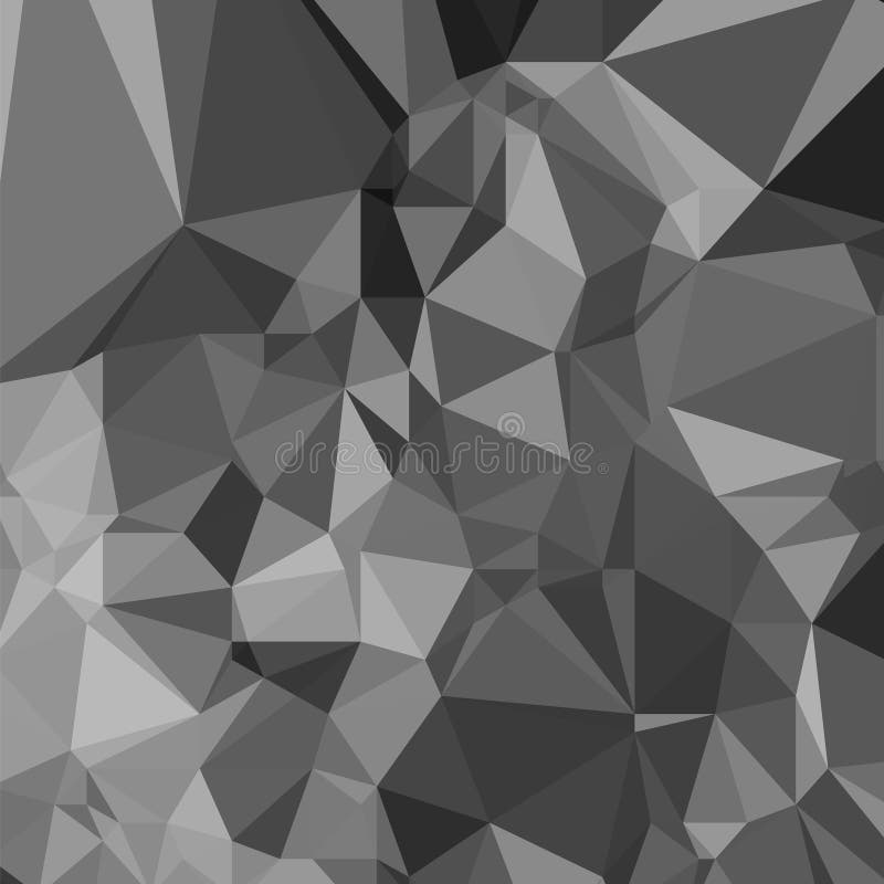 Vector Abstract Grey Triangle Background Stock Vector - Illustration of ...