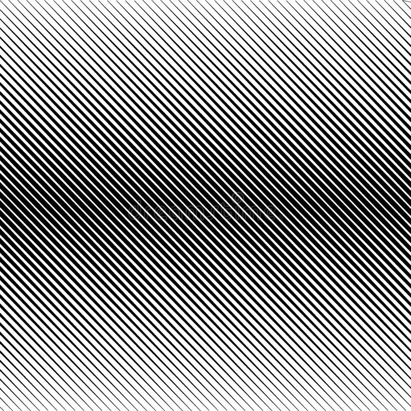 Vector Abstract Halftone Black Background. Gradient Retro Line Pattern ...