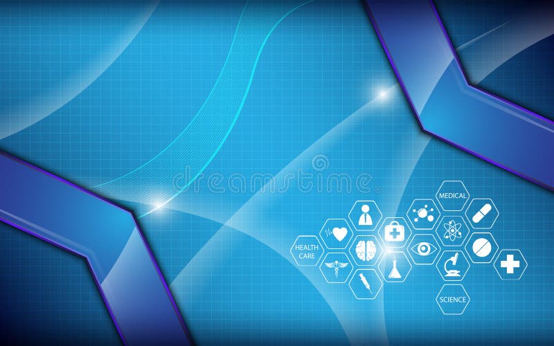 Vector Abstract Health Icon Innovation Concept Background Stock Vector ...