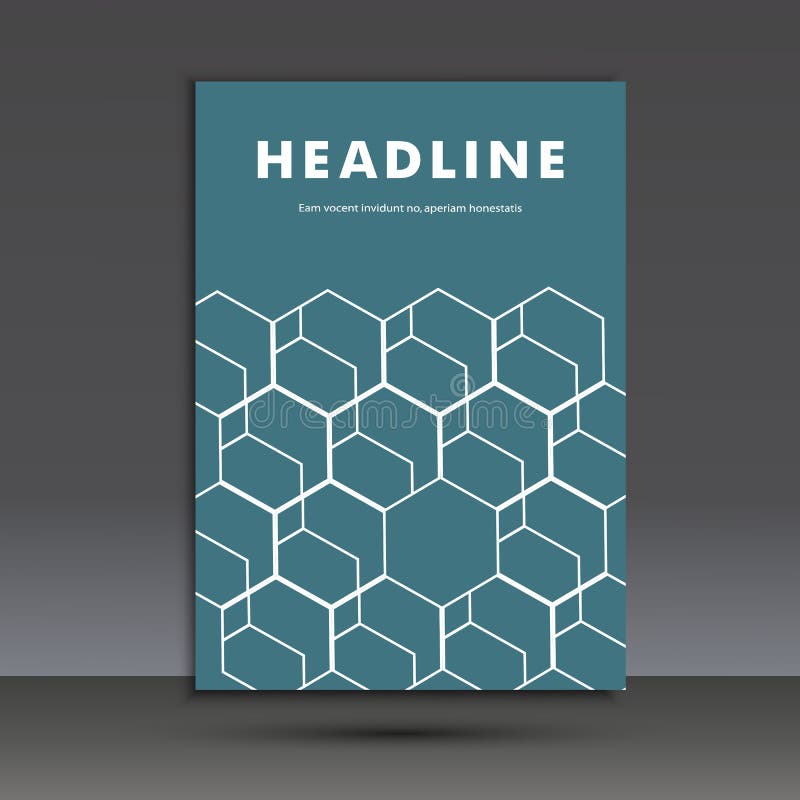 Vector Abstract Hexagon Set Design. Stock Vector - Illustration of ...