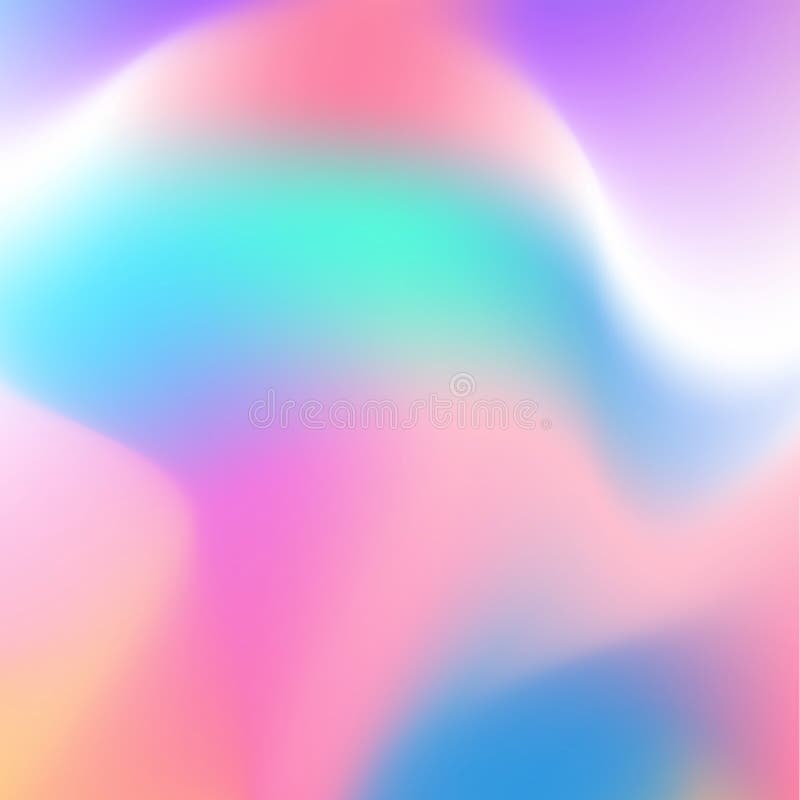 Vector Abstract Holographic Background Stock Vector - Illustration of ...