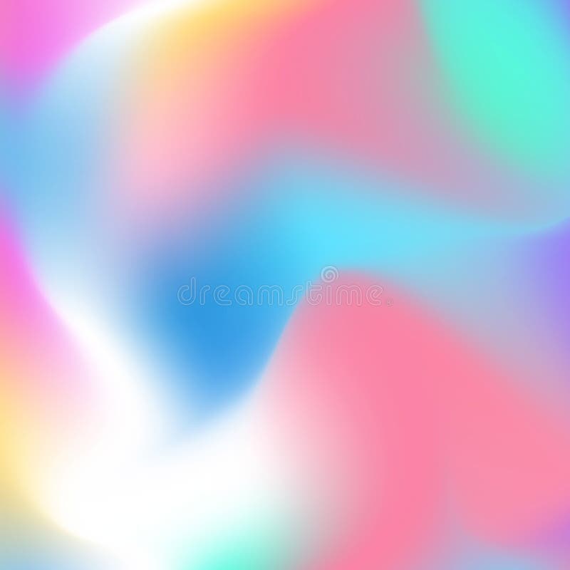 Vector Abstract Holographic Background Stock Vector - Illustration of ...