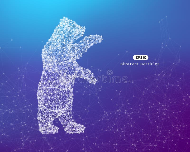 Vector Abstract Illustration of Bear. Stock Vector - Illustration of ...