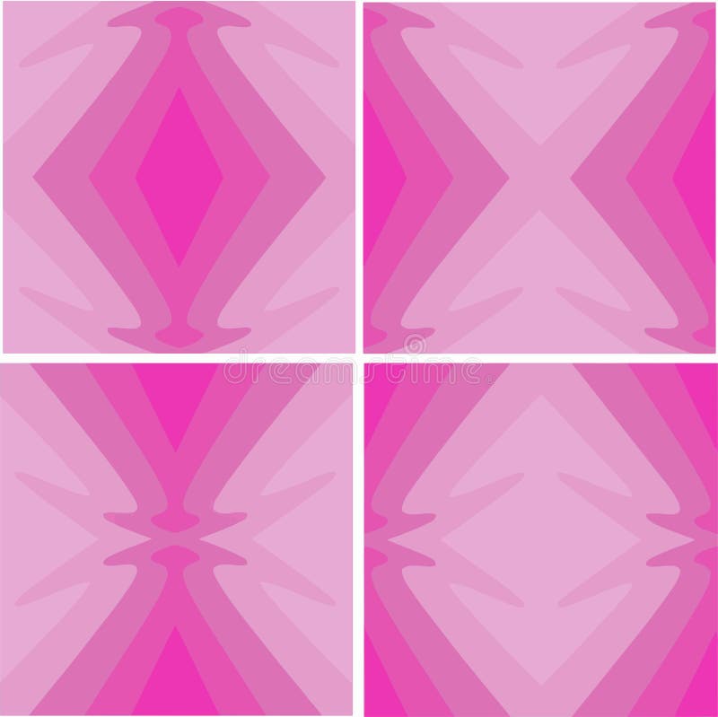 Four pink peonies stock illustration. Illustration of stem - 31629253