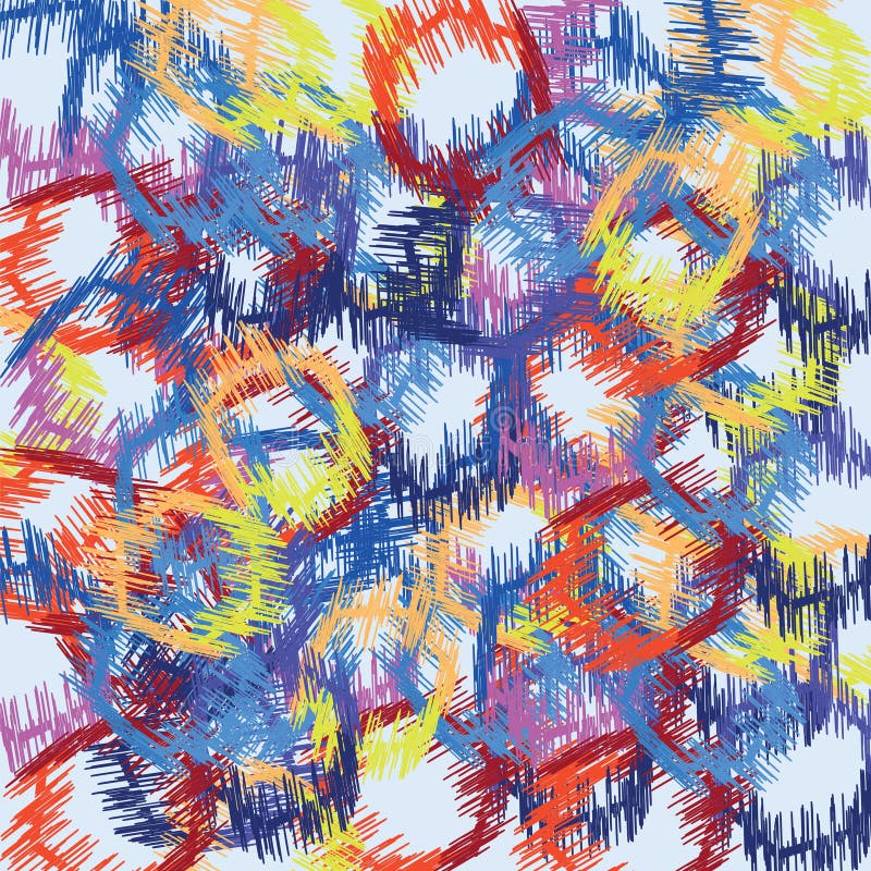 Vector Abstract Image with Colorful Elements Stock Vector ...