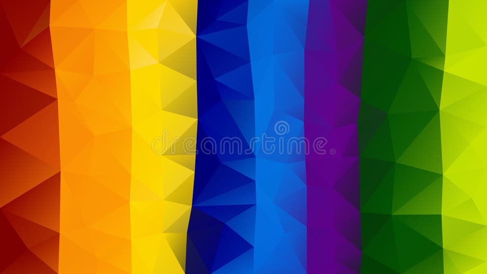 Red Background Polygon Rainbow Stock Illustrations – 4,048 Red ...