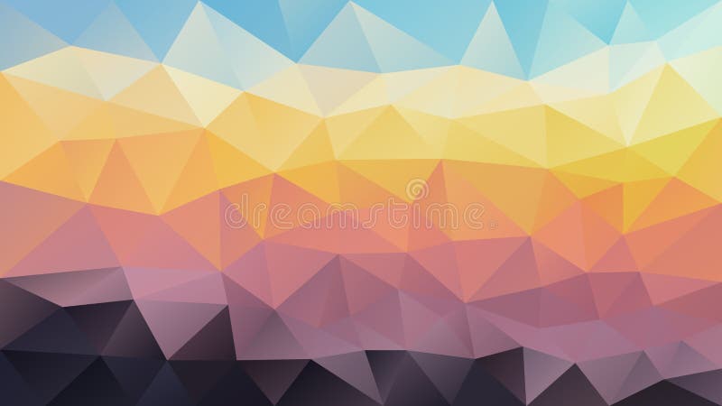 Vector Irregular Polygon Background - Triangle Low Poly Pattern ...