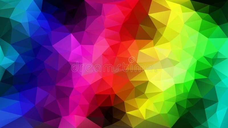 Vector Irregular Polygon Background - Triangle Low Poly Pattern ...