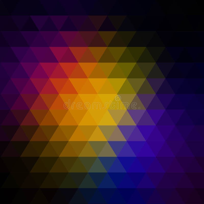 Vector Abstract Irregular Polygon Background With A Triangle Pattern