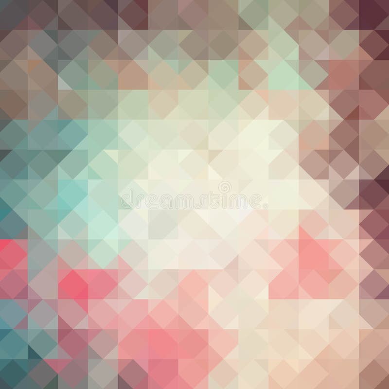 Vector Abstract Irregular Polygon Background with a Triangle Pattern in ...