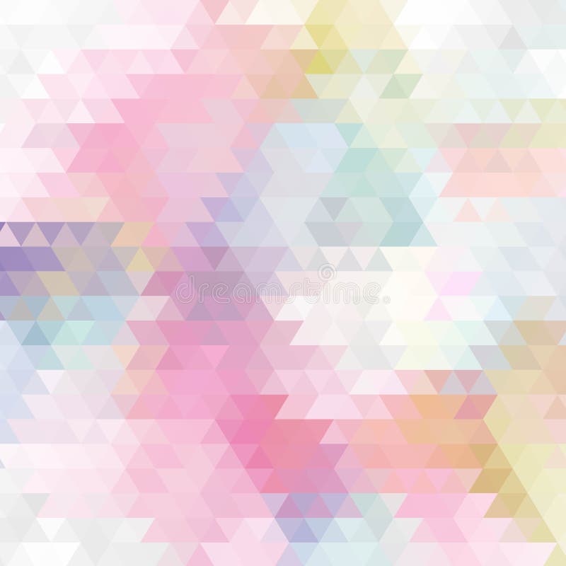 Vector Abstract Irregular Polygon Background with a Triangle Pattern in ...