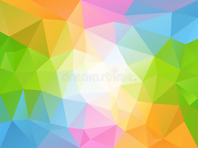 Vector Irregular Polygon Background with a Triangle Pattern in Pastel ... Vector Irregular Polygon Background with a Triangle Pattern in Pastel ...