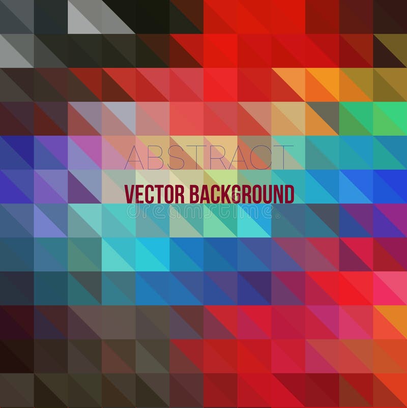 Vector Abstract Irregular Polygon Background with a Triangular Pattern ...