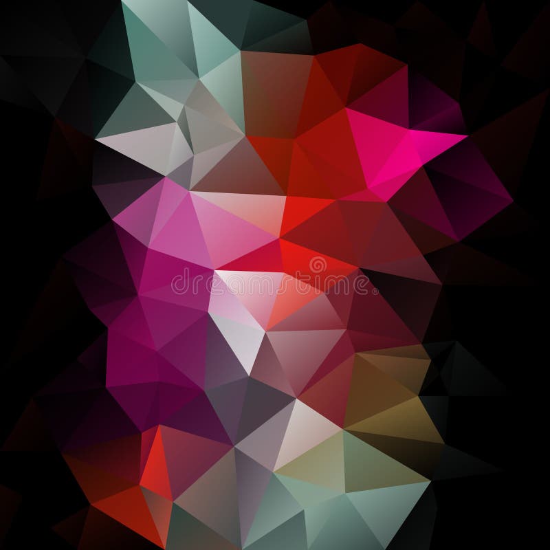 Vector Irregular Polygon Square Background - Triangle Low Poly Pattern ... Vector Irregular Polygon Square Background - Triangle Low Poly Pattern ...
