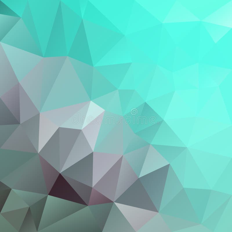 Vector Irregular Polygon Square Background Triangle Low Poly Pattern