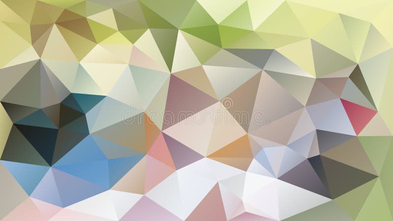 Vector Irregular Polygonal Background - Triangle Low Poly Pattern ...