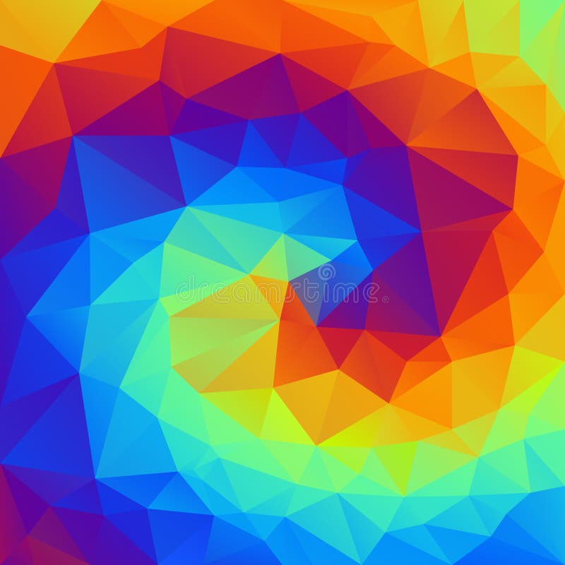 Vector Irregular Polygonal Background - Triangle Low Poly Pattern ...