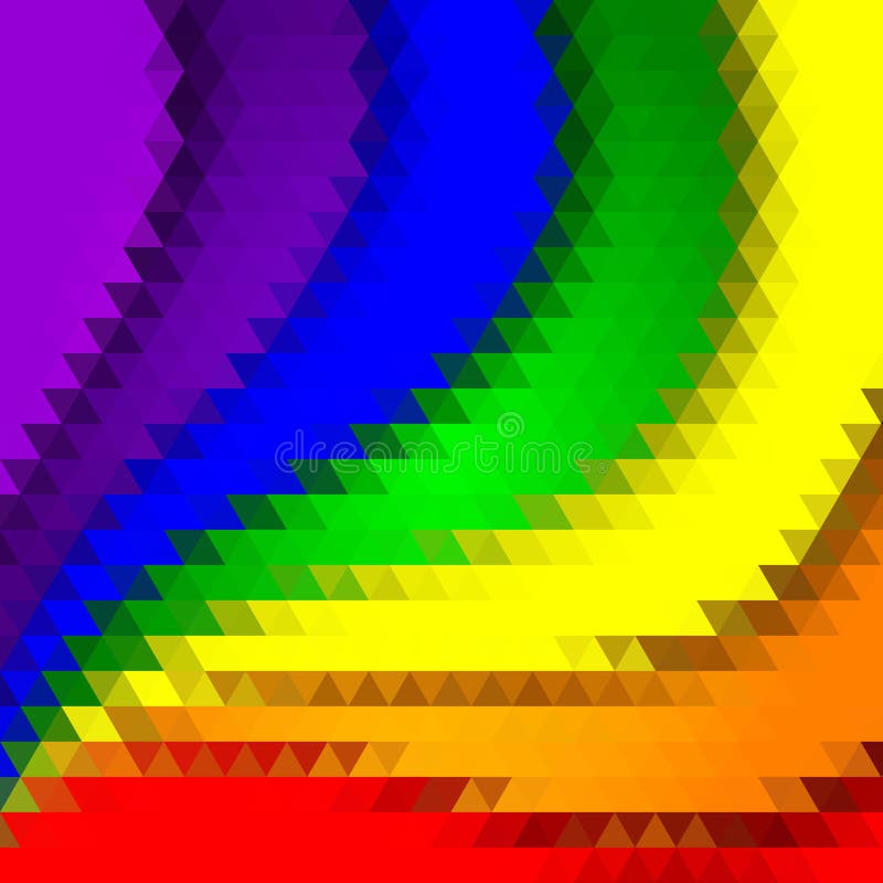 Abstract Irregular Polygonal Background with Triangular Pattern in ...