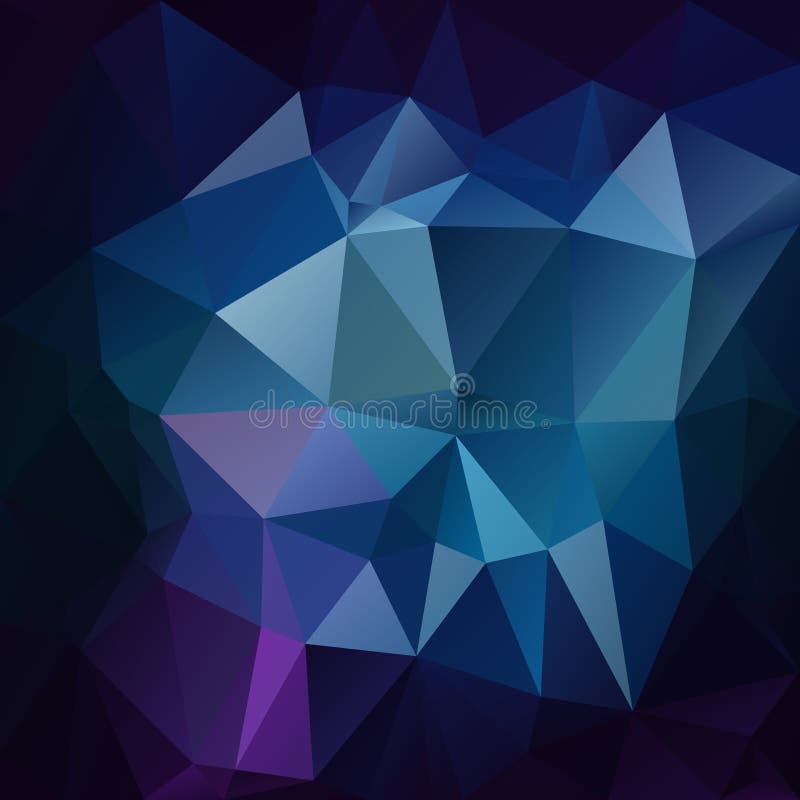 Black and Blue Square and Triangle, Abstract Background Stock ...