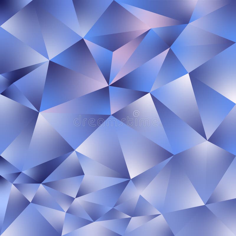 Vector Irregular Polygonal Square Background - Triangle Low Poly ...