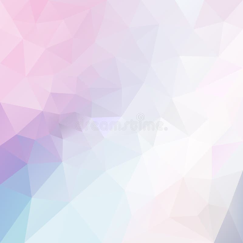 Vector Irregular Polygonal Square Background - Triangle Low Poly ...