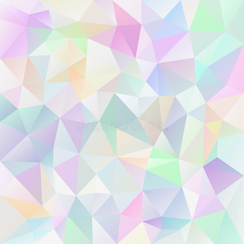 Vector Irregular Polygonal Square Background - Triangle Low Poly ...