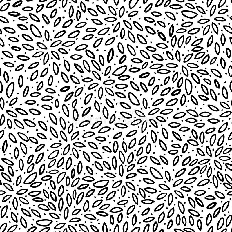 Vector Abstract Leaf Repeat Pattern Stock Vector - Illustration of ...