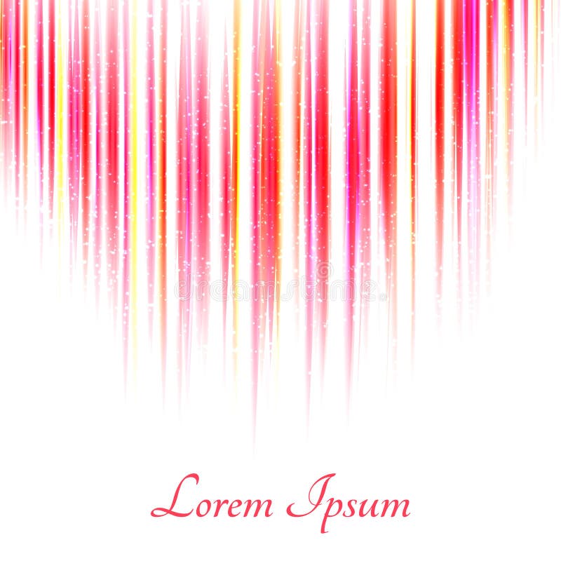 Vector Abstract Light Background with Shiny Lines Stock Vector ...