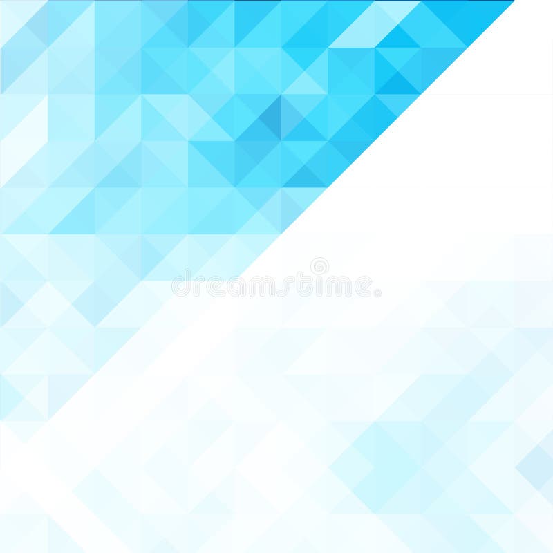 Vector Abstract Light Blue Geometric Background Stock Vector ...