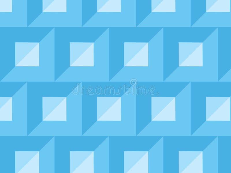Vector Abstract Light Blue Squares and Triangle Tile Pattern Stock ...