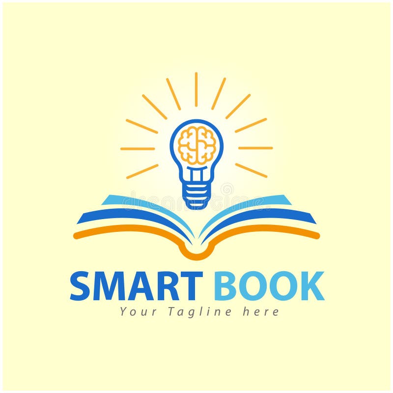 Smart book symbol stock vector. Illustration of literacy - 233864076