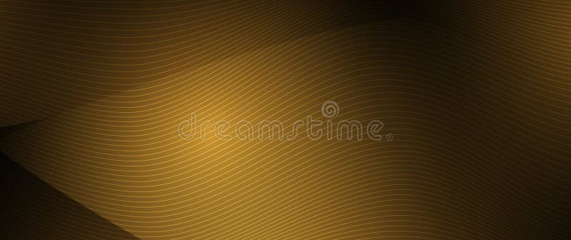 Vector Abstract Light Gold Effect, Flow Line, Motion Pattern and Golden ...