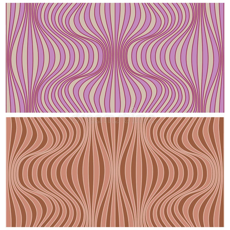 Vector Abstract Line Patterns Set. Stock Vector - Illustration of ...