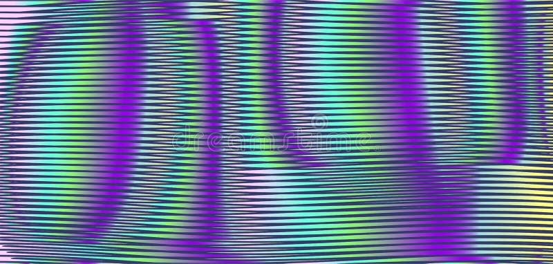 Volume Lines on a Blue Background - Panoramic Vector Background Stock ...