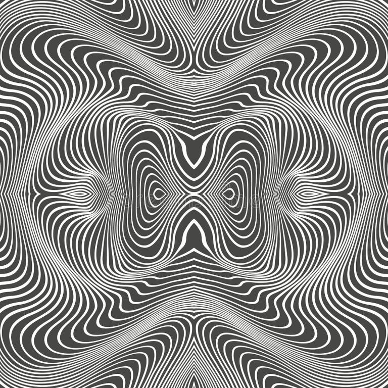 Vector Abstract Lines Pattern. Waves Background Stock Vector ...