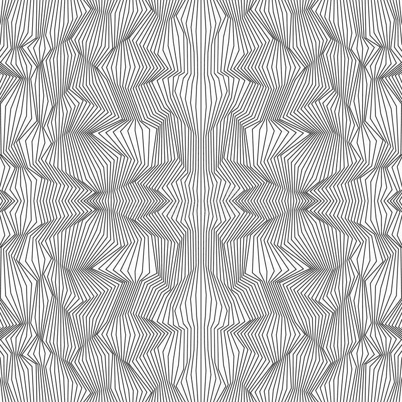 Vector Abstract Lines Pattern. Waves Background Stock Vector ...