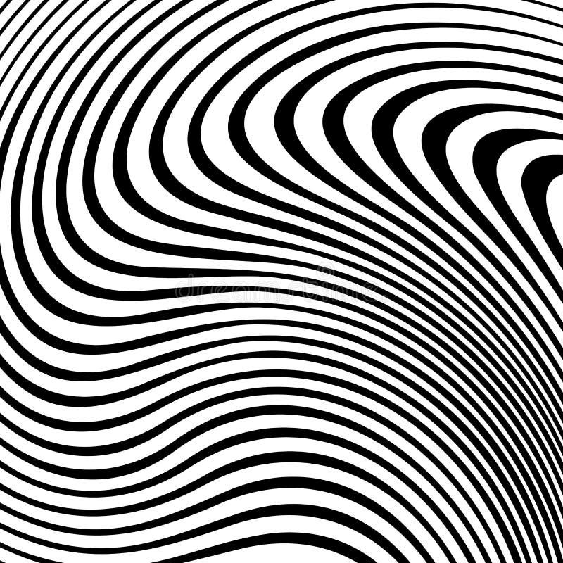 Vector Abstract Lines Pattern. Waves Background Stock Vector ...