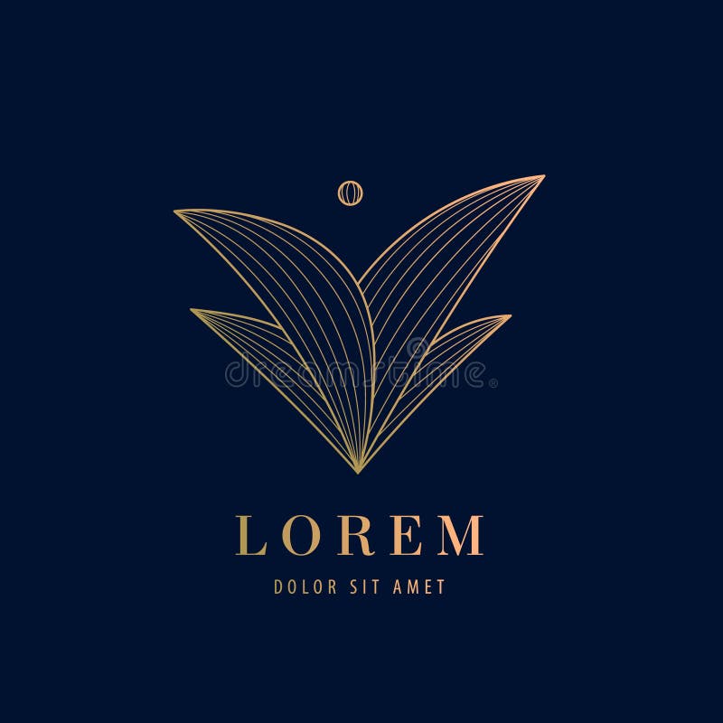 Vector Abstract Man Logo, Human Abstract Sign, Line People Concept ...