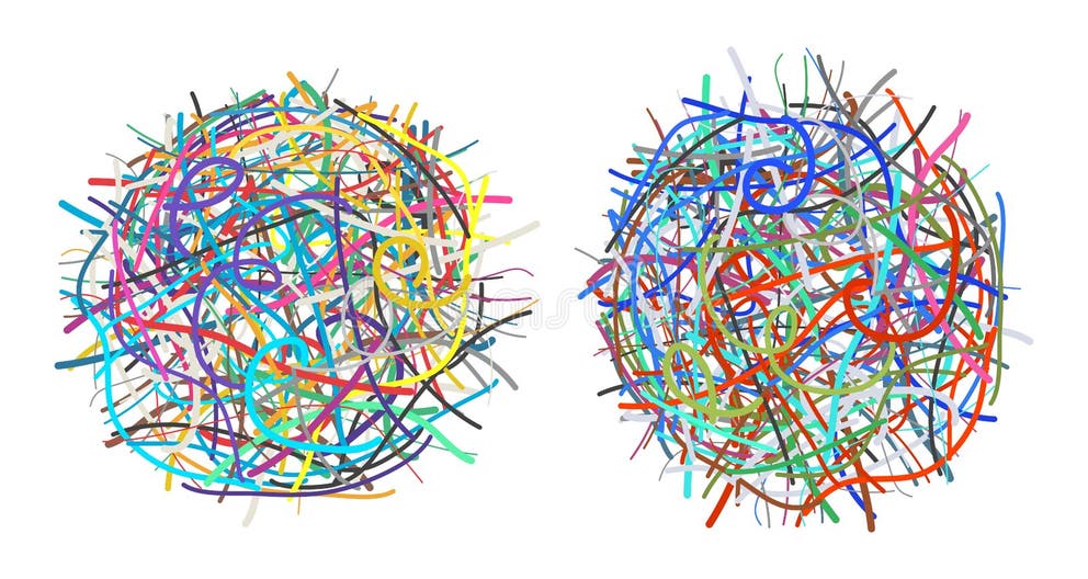 Tangled Cables Stock Illustrations – 246 Tangled Cables Stock ...