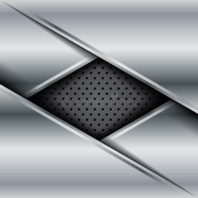 Vector of Abstract Metallic Background . Stock Vector - Illustration of ...