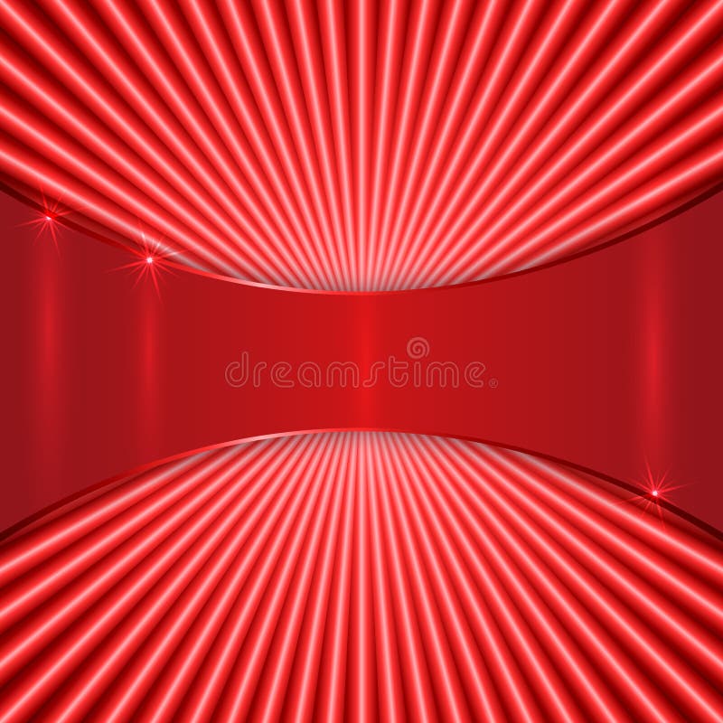 Vector Abstract Metallic Color Plate with Radial Lines Stock Vector ...