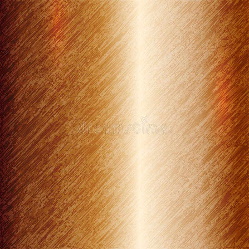 Vector Abstract Metallic Copper Background Stock Vector - Illustration ...