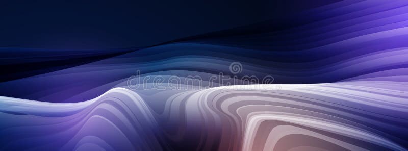 Vector Abstract Minimal Element of Geometric, Wave Flow or Curve Shape ...